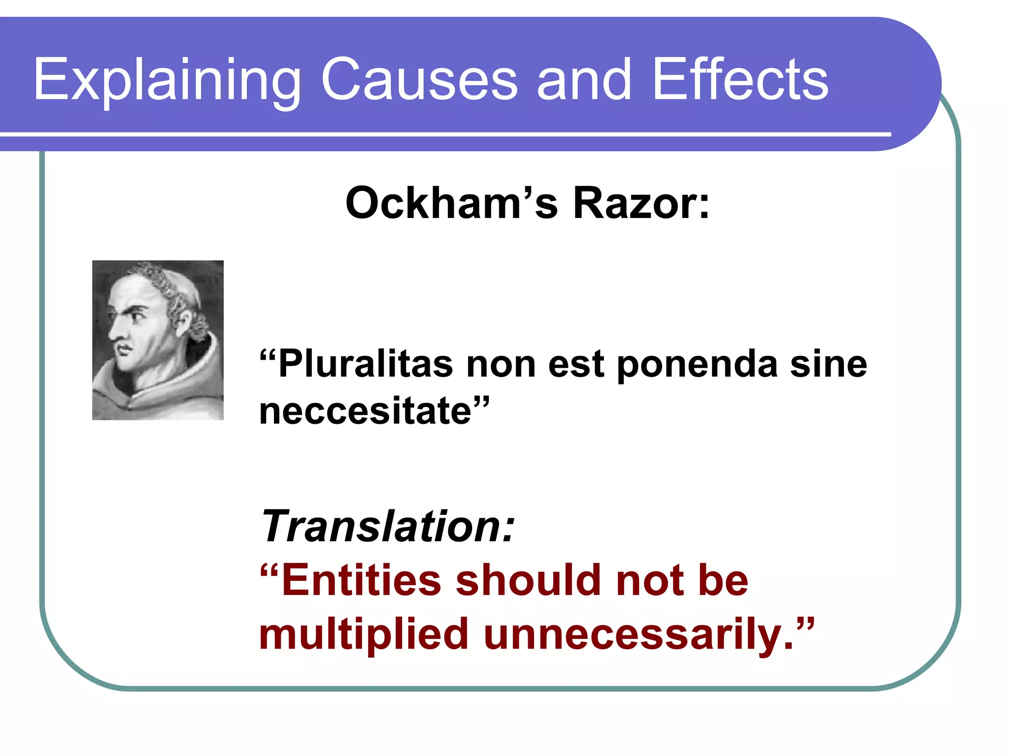 Explaining Causes & Effects | PPT