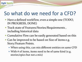 Explaining Cumulative Flow Diagrams - CFD | PDF