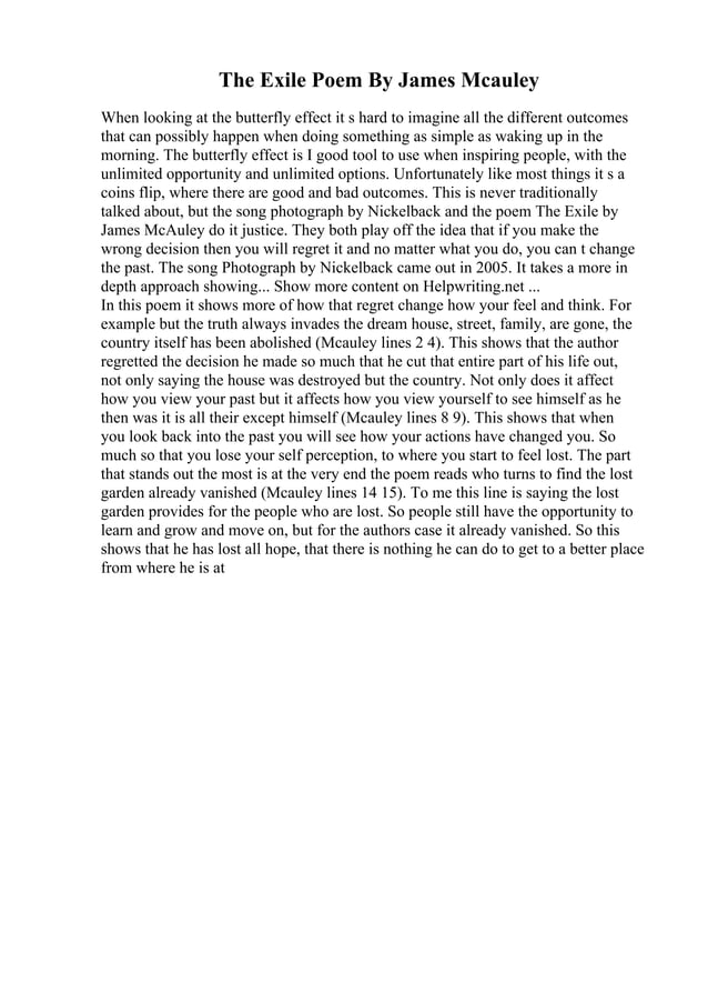 Explaining A Concept Essay | PDF