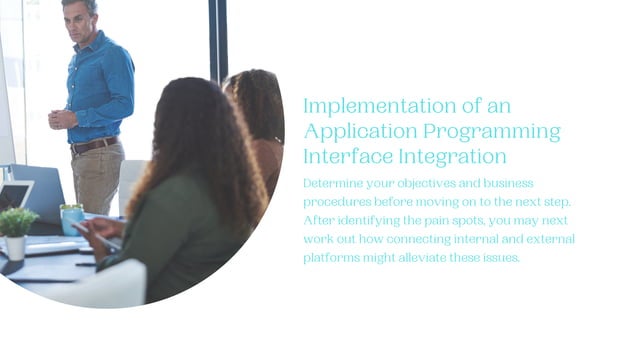 Explaining Api Integration How Does Api Integration Work Ppt