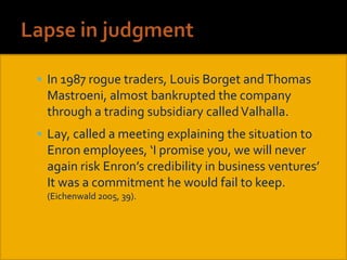 Explaining Enron | PPTX