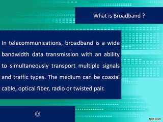 Explaining leased line vs broadband | PPTX | Internet Service Providers ...
