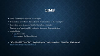 Explaining machine learning models with python | PPT