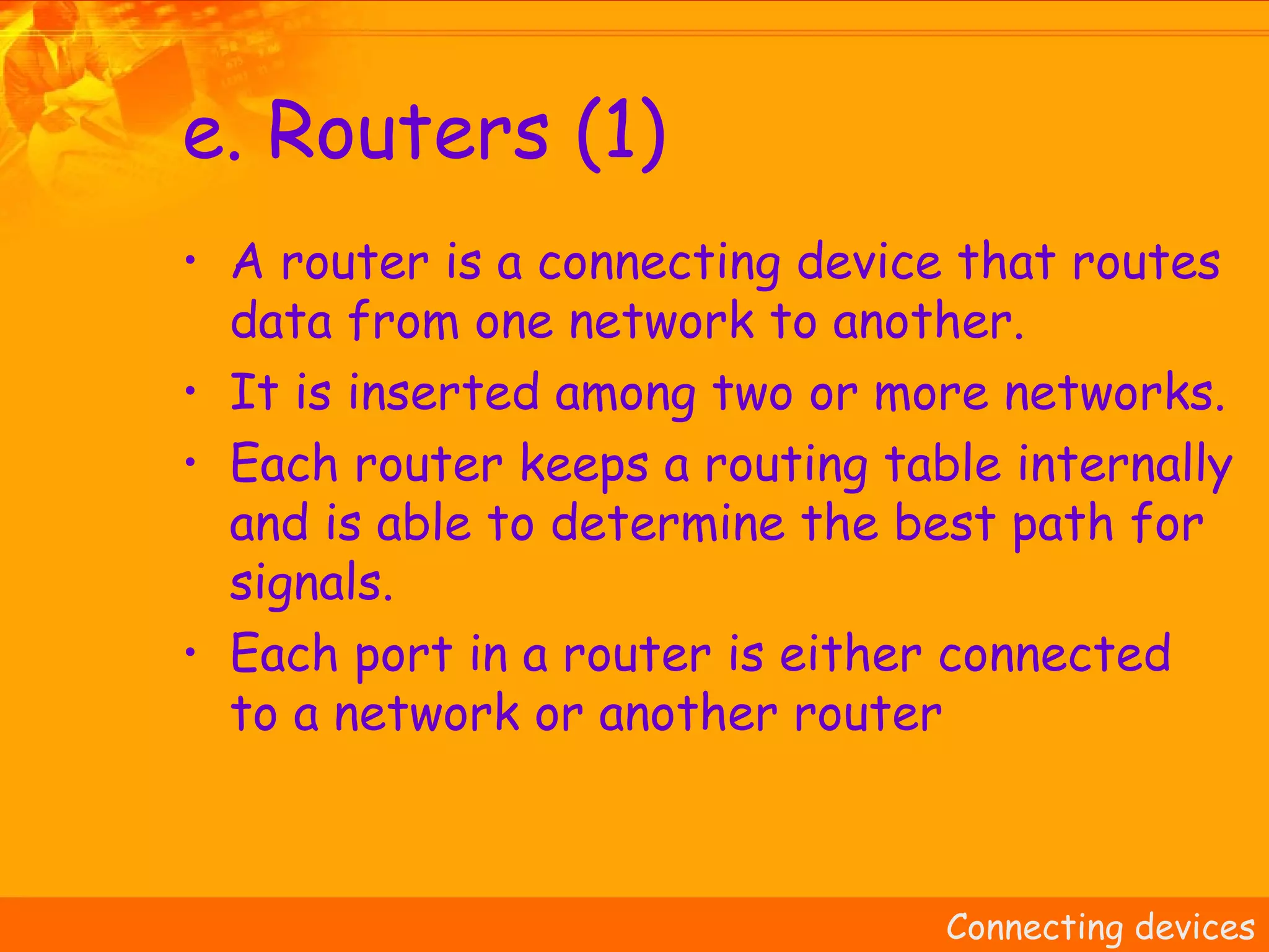 Explaining network hardware | PPT