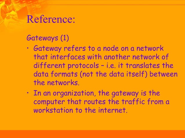 Explaining network hardware | PPT
