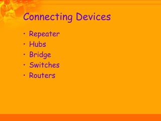 Explaining network hardware | PPT