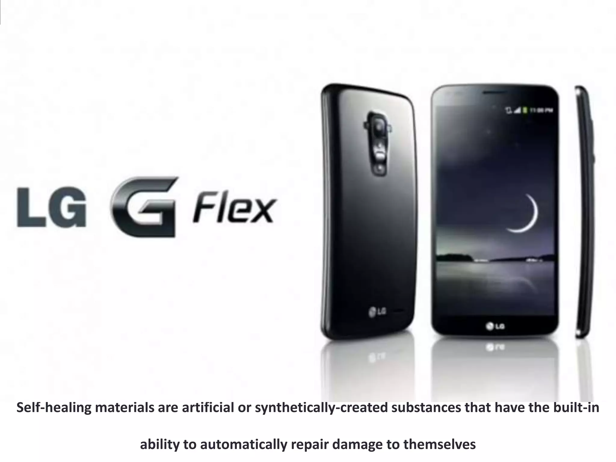 Explaining self healing material | PPTX