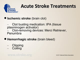 Explaining stroke 101 | PPT