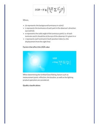 Explaining the color rendering index (cri) and leds saving light bulbs | PDF