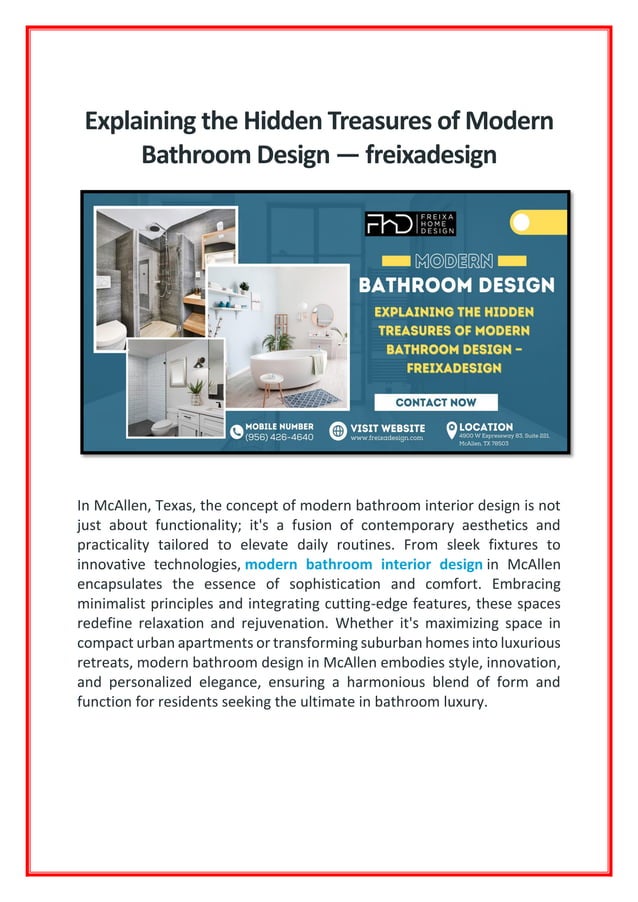 Explaining the Hidden Treasures of Modern Bathroom Design — freixadesign.pdf