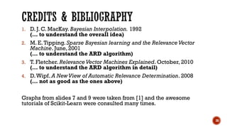 Explaining the idea behind automatic relevance determination and ...