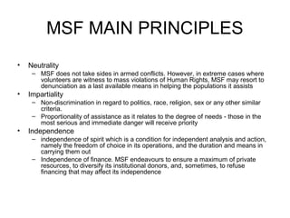 Explain MSF yourself | PPT