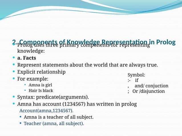 Explain Knowledge Representation(prolog) in AI.pptx