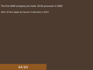 Explainning 32 bit 64 bit processer | PPT