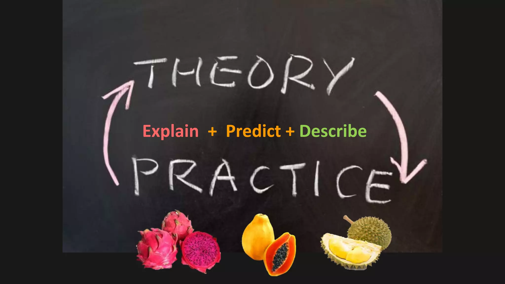 To Explain, To Predict, or To Describe? | PPTX