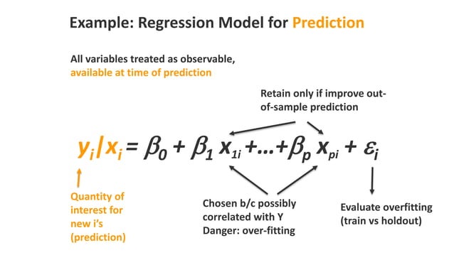 To Explain, To Predict, or To Describe? | PPT