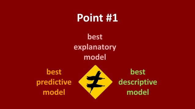 To Explain, To Predict, or To Describe? | PPT | Free Download