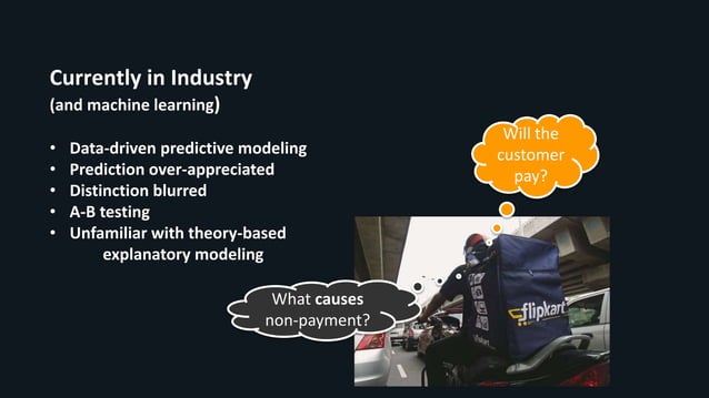 To Explain, To Predict, or To Describe? | PPT