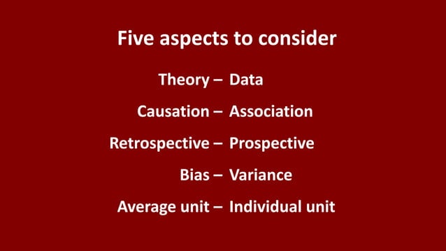 Statistical Modeling in 3D: Describing, Explaining and Predicting | PPT