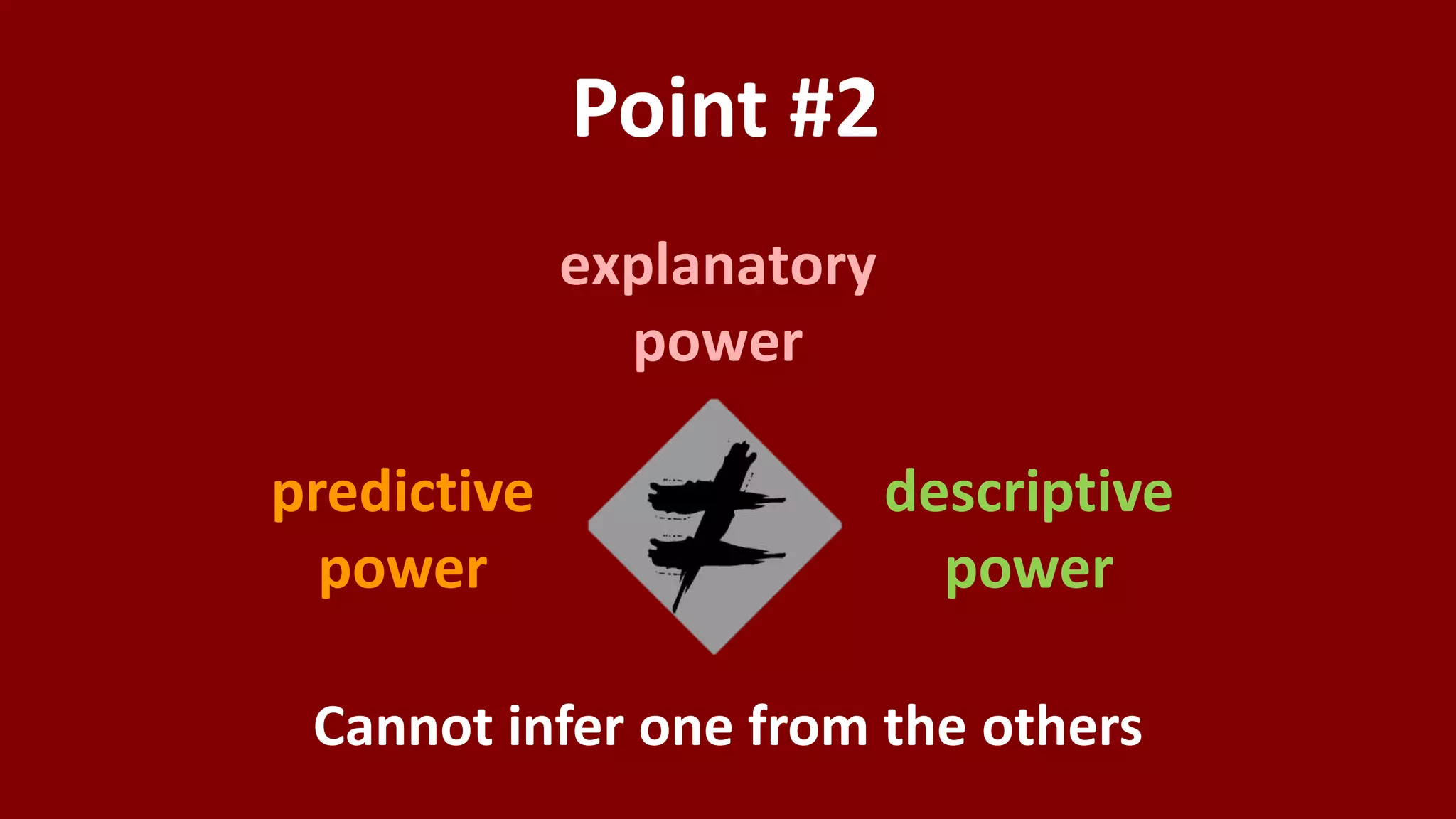 Statistical Modeling in 3D: Explaining, Predicting, Describing | PPT