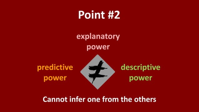 Statistical Modeling In 3d Explaining Predicting Describing Ppt
