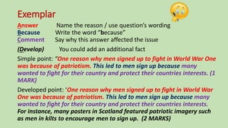 Explain questions | PPTX