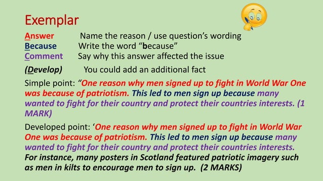 Explain questions | PPT