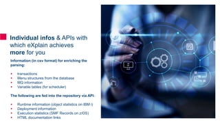 eXplain – Systematical Analysis of IBM Legacy Code | PPT