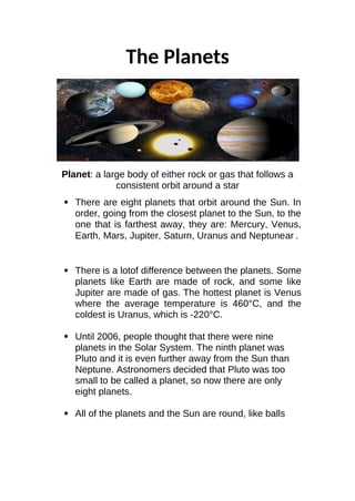 Explain solar system 3 (2) | PDF