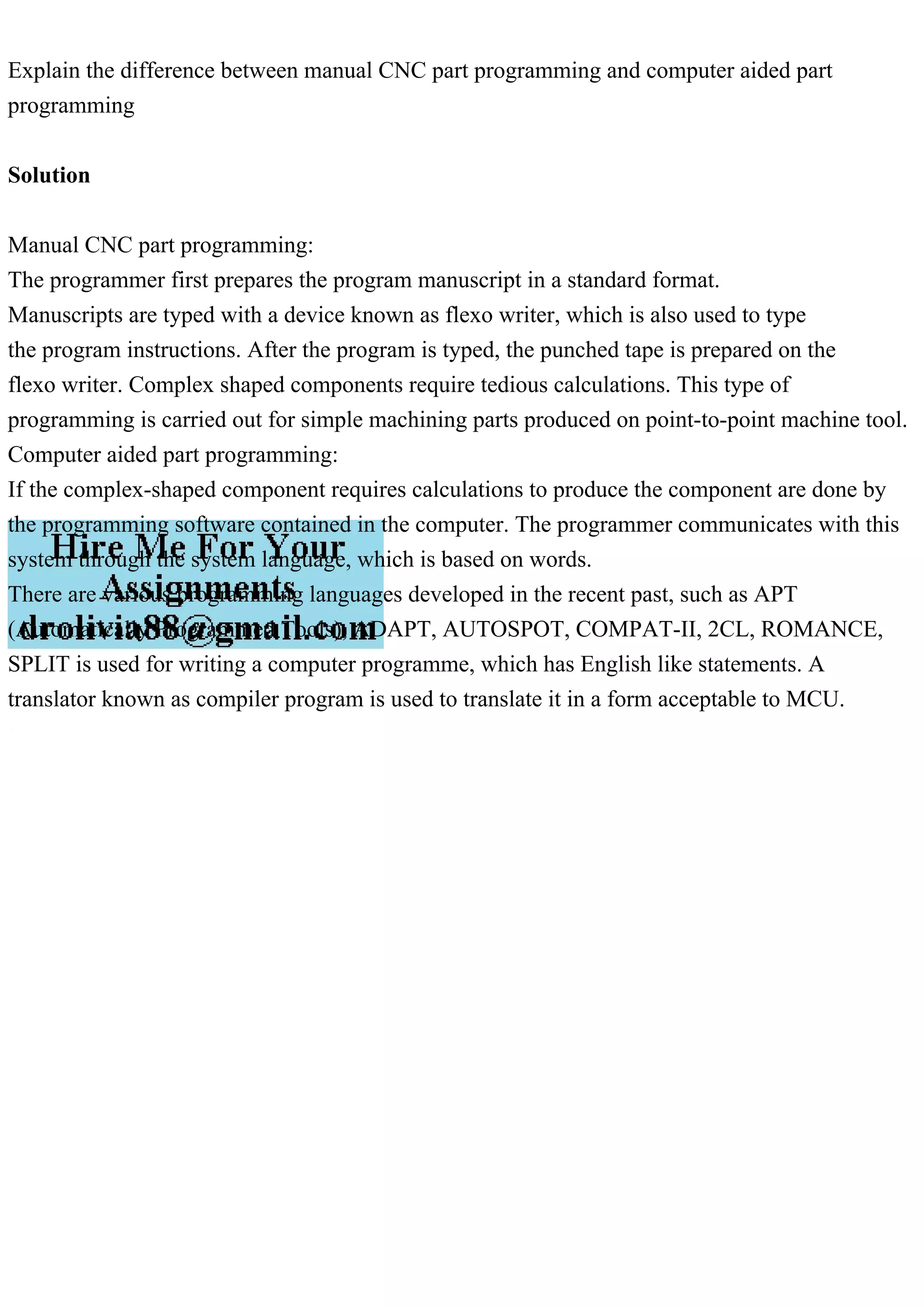 Explain the difference between manual CNC part programming and compu.pdf