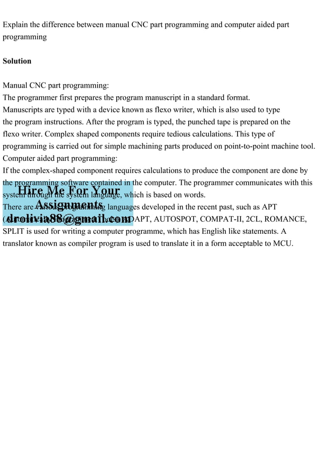 Explain the difference between manual CNC part programming and compu.pdf