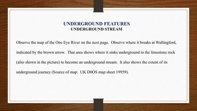 Explain the formation of limestone features | PPTX | Geography | Science