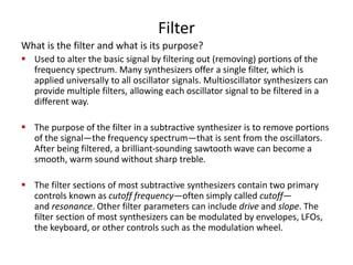 5 most important synthesis modules | PPT