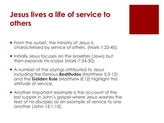Explain why jesus is the model for christian life | PPTX