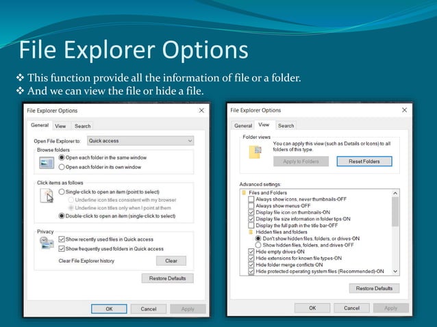Explain_Windows-10_Contol_Panel.pptx | Operating Systems | Computer ...
