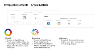 symplectic elements article metrics almetric | PPTX