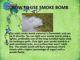 Explanation about smoke boom by l m subhan | PPT