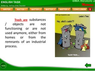 Explanation about trash | PPTX