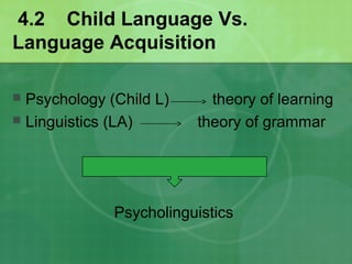 Explanation and language acquisition | PPT