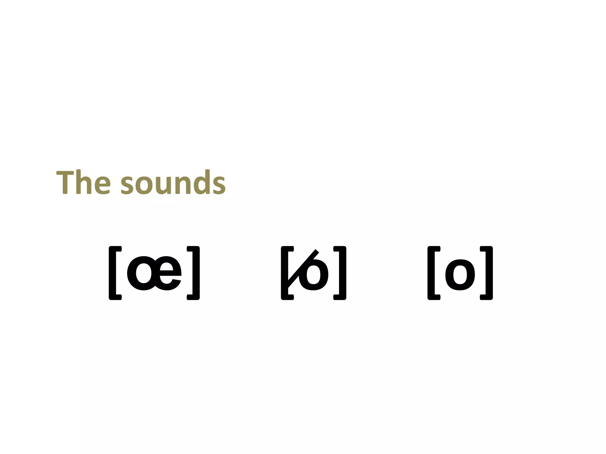 Explanation au o-eu sounds | PPSX