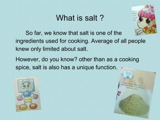 Explanation about salt by naviati asrita putri | PPT