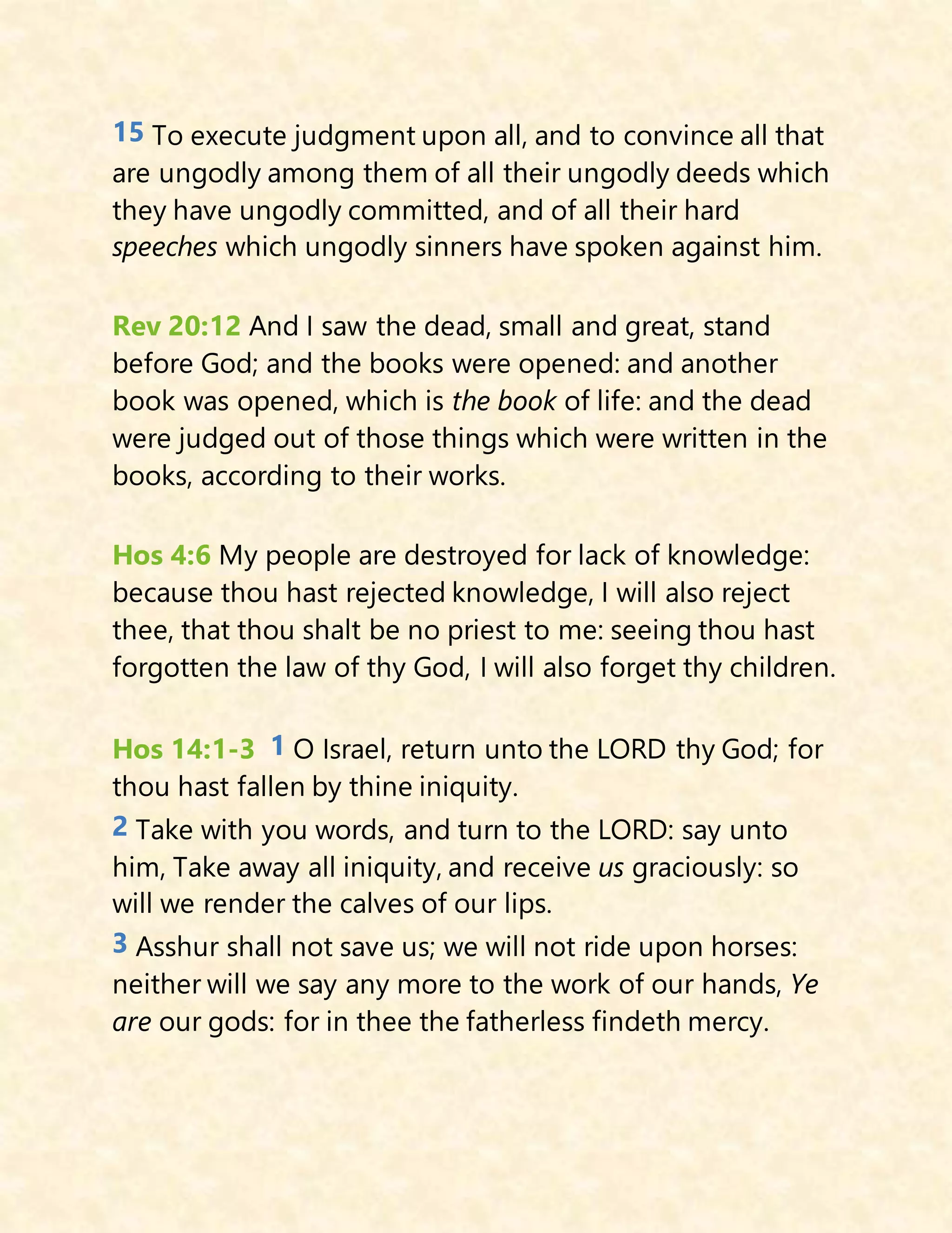 Explanation by Premeditation | DOCX | Christianity | Religion ...