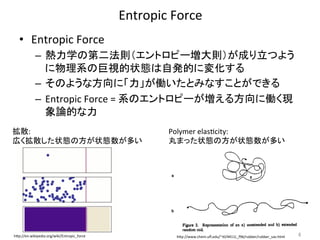 A brief explanation of Causal Entropic Forces | PPT