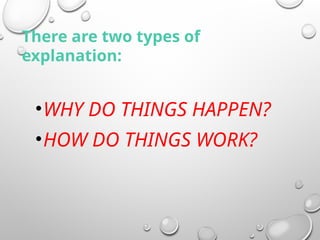 explanation_class_slide genre type university | PPTX