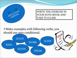 ZERO CONDITIONAL EXPLANATION | PPT