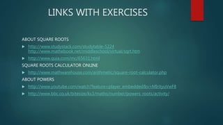 POWERS AND ROOTS 2 | PPTX