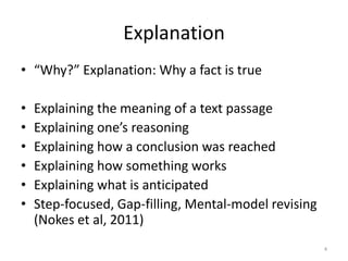 Explanation & learning slides (talk @ pittsburgh science of learning ...