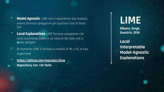 Explanation methods for Artificial Intelligence Models | PPT