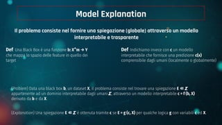 Explanation methods for Artificial Intelligence Models | PPT