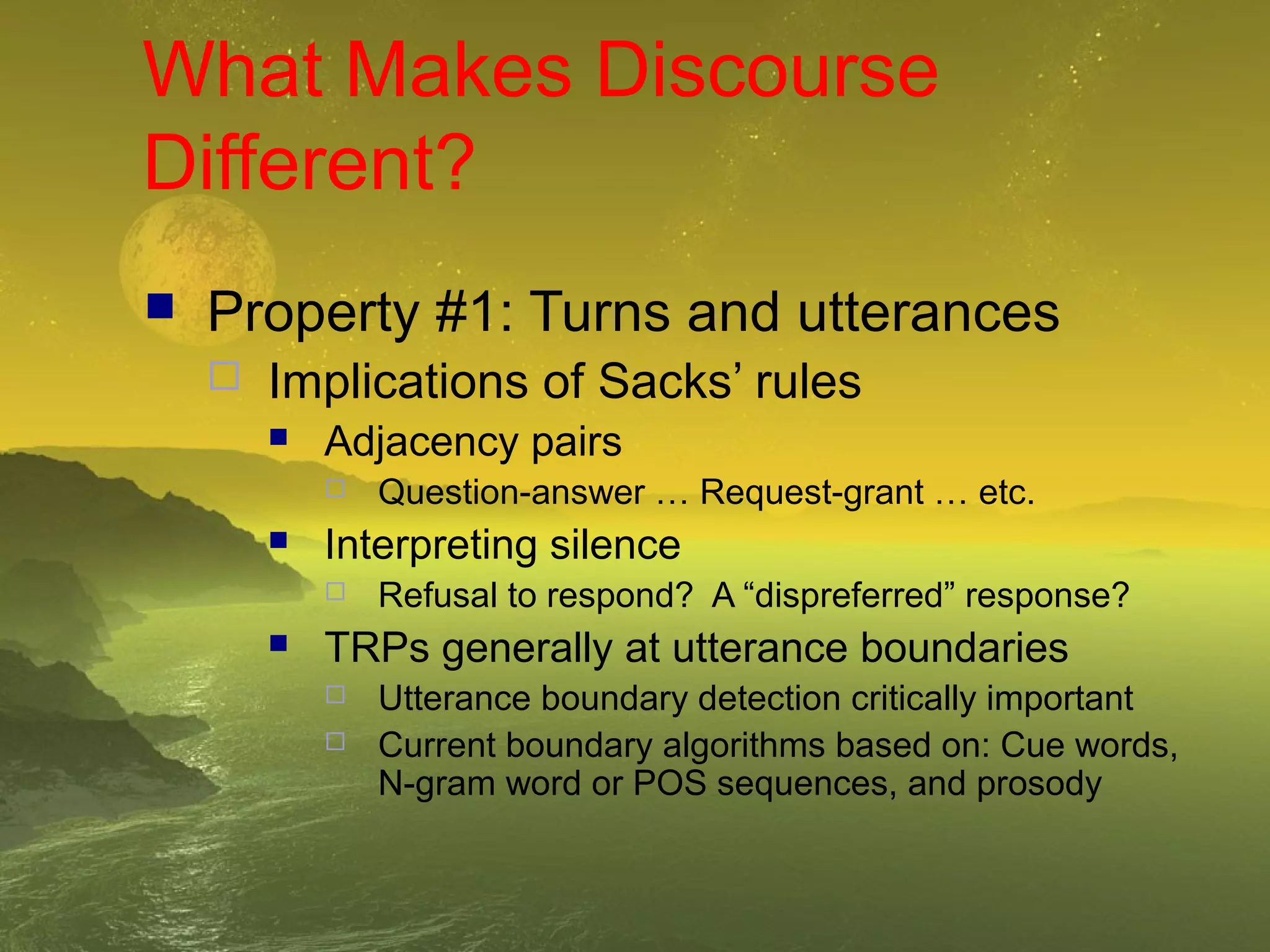 Explanation of discourse analysis | PPT